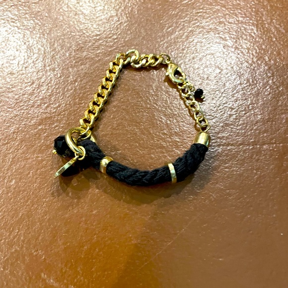 Jewelry | Goldblack Rope Bracelet | Poshmark